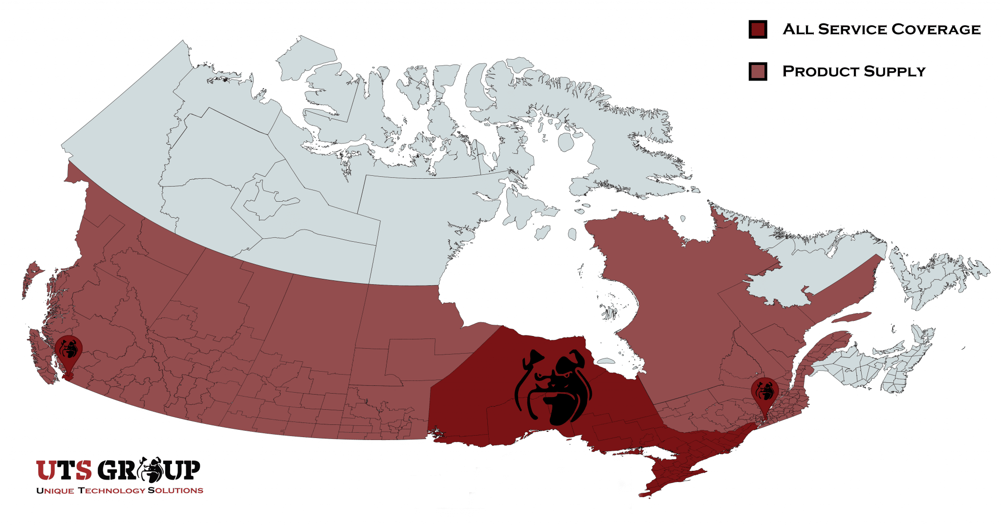 Our Locations | Best Advanced Security Solutions | UTS Group